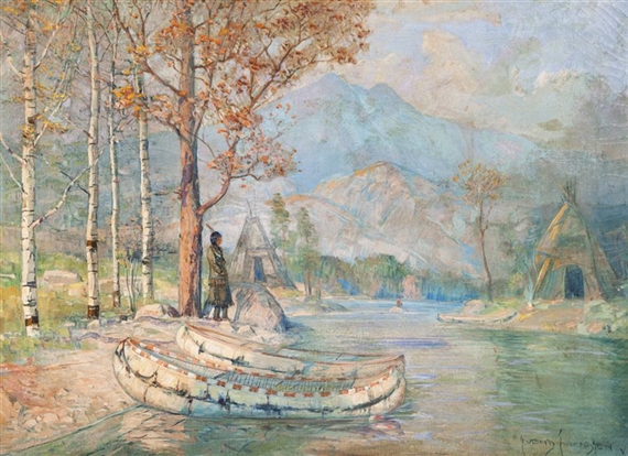 Svend Rasmussen Svendsen | Banking the Canoes | MutualArt