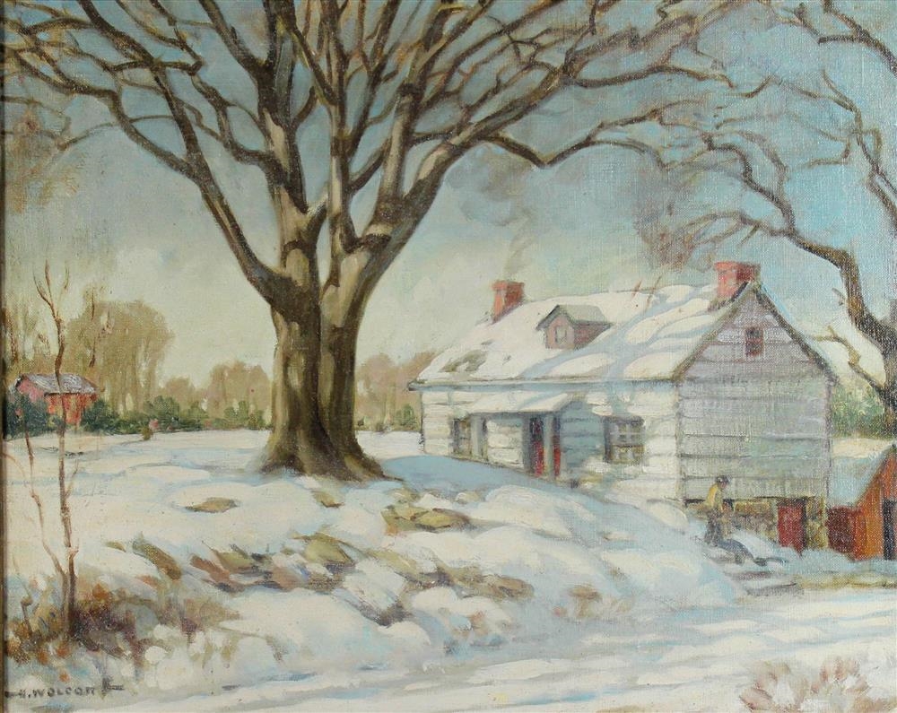Harold Wolcott | WINTER SCENE | MutualArt