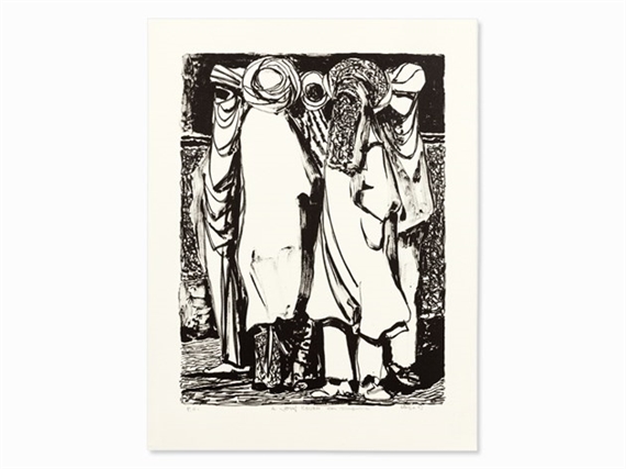 Luigi Coppa | Five Veiled Nomads (1993) | MutualArt