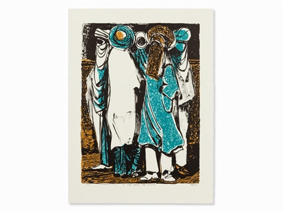 Luigi Coppa | Five Veiled Nomads (1993) | MutualArt