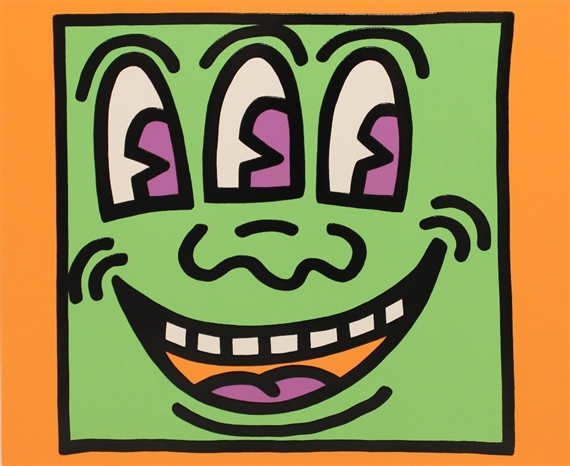 Keith Haring | Icons Series, Alien (1990) | MutualArt