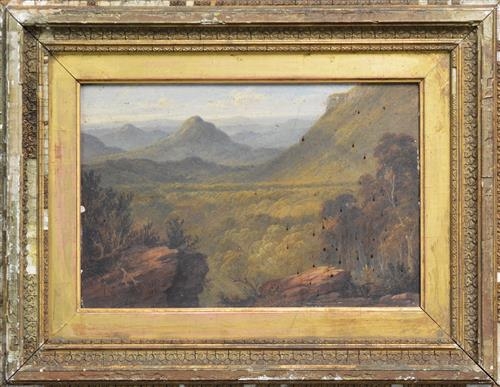 J.H. Carse | Blue Mountains Vista (1883) | MutualArt
