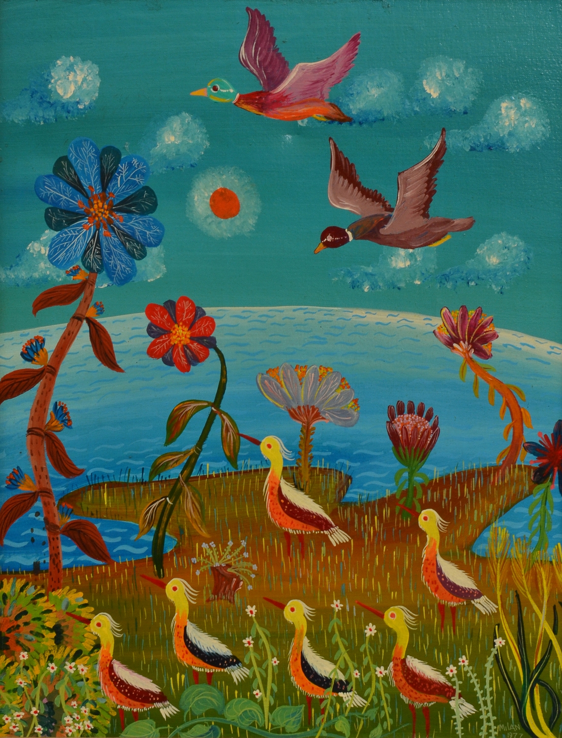 Milan Todd | BIRDS BY THE SEA (1977) | MutualArt