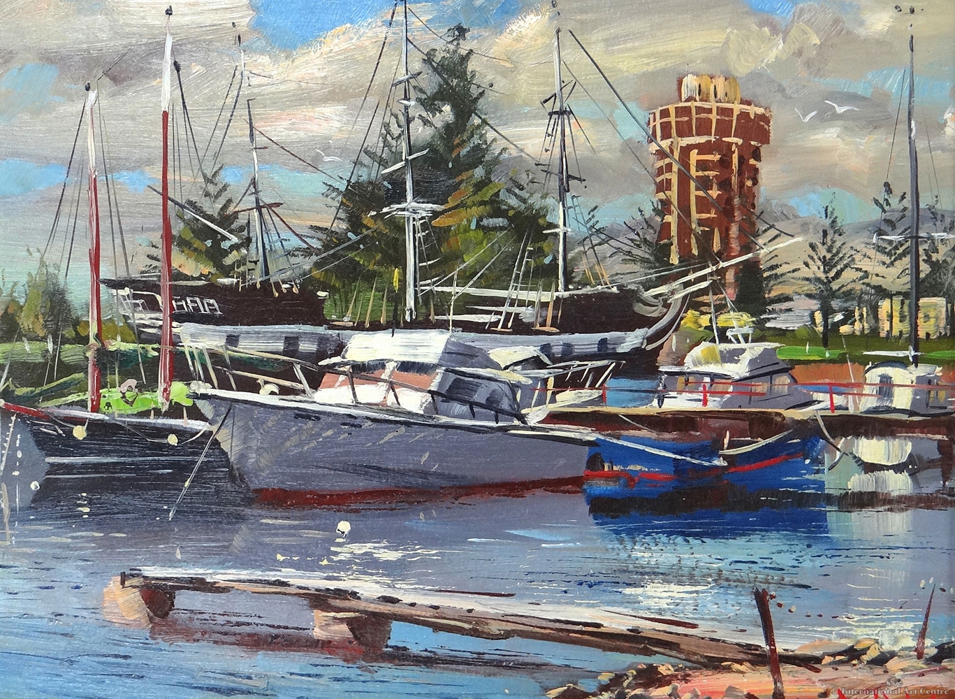 David Badcock | The Marina | MutualArt