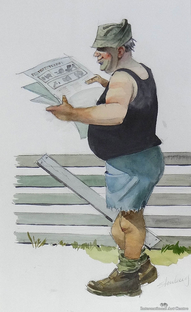 Ron Stenberg | Footrot Flats | MutualArt