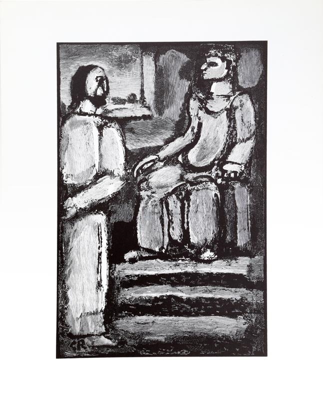 Georges Rouault | Jesus before Pilate (1932) | MutualArt