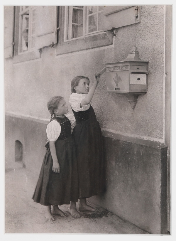 Alfred Stieglitz | THE LETTER BOX (Circa 1895) | MutualArt