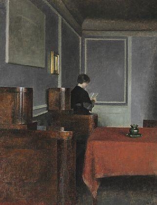 Vilhelm Hammershøi | INTERIOR, STRANDGADE 30 | MutualArt