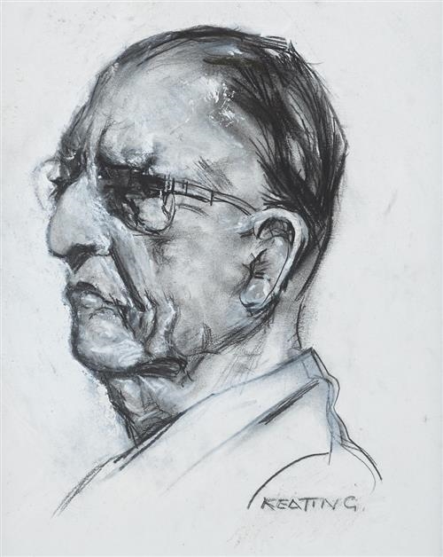 Sean Keating | PORTRAIT OF ÉAMON DE VALERA | MutualArt