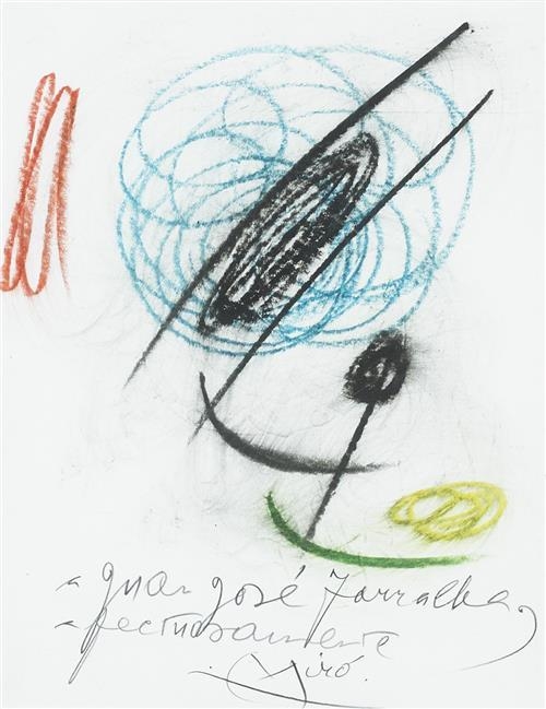 Joan Miró | Set of 3;Pour Gaëtan Picon; A Gaetan Picon ;Pour Gaetan ...