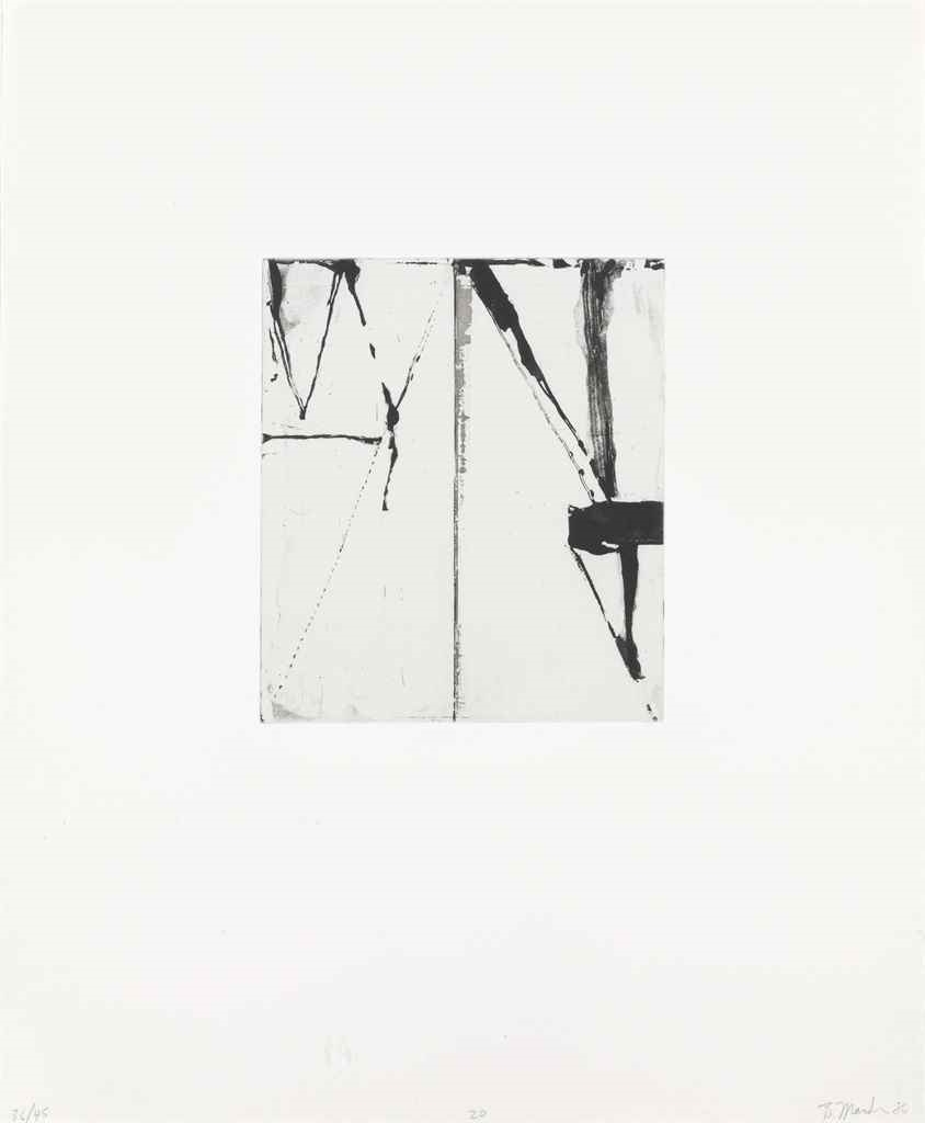 Brice Marden | Etchings to Rexroth (1986) | MutualArt