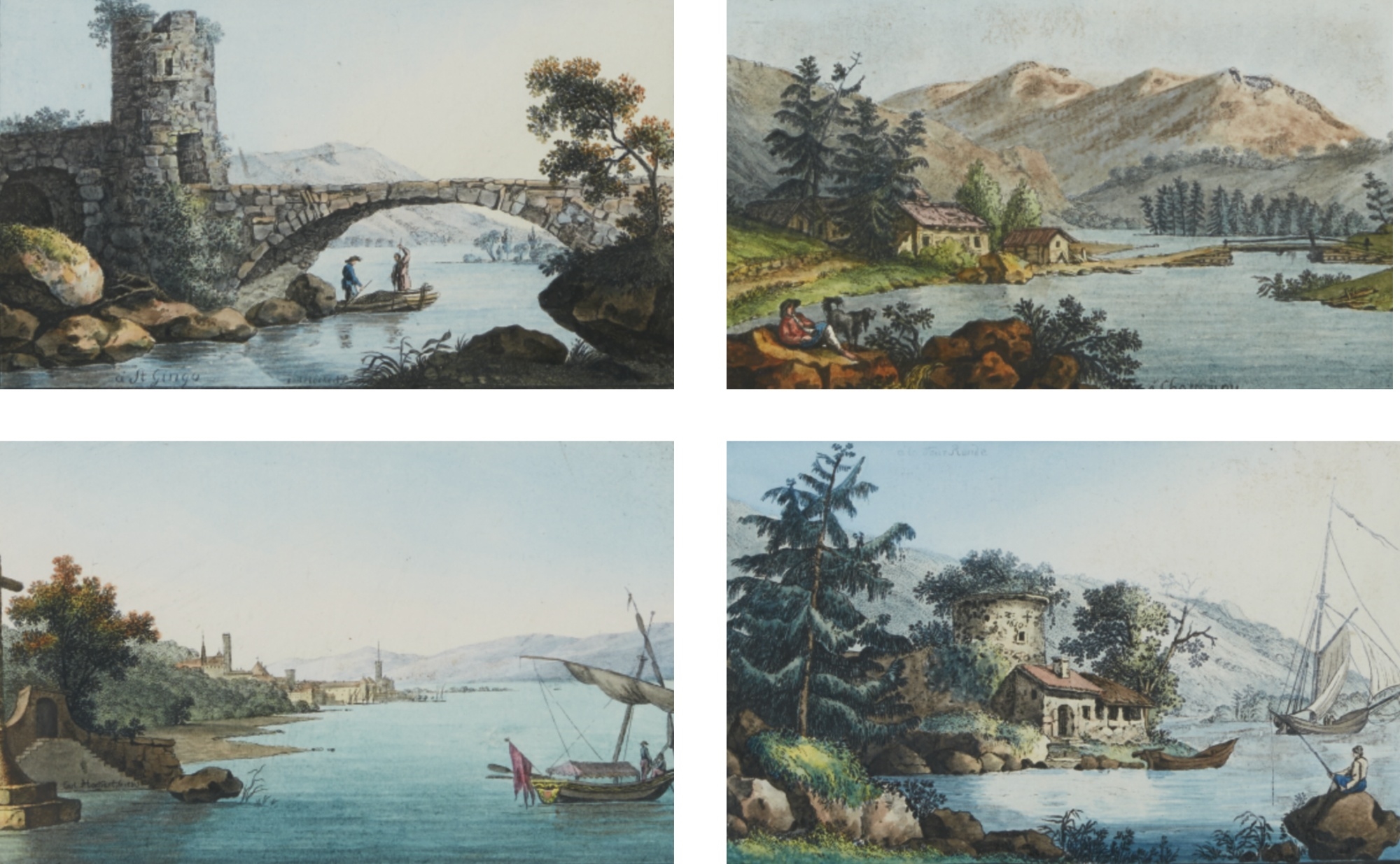 Carl Ludwig Hackert | LANDSCAPES (1783) | MutualArt