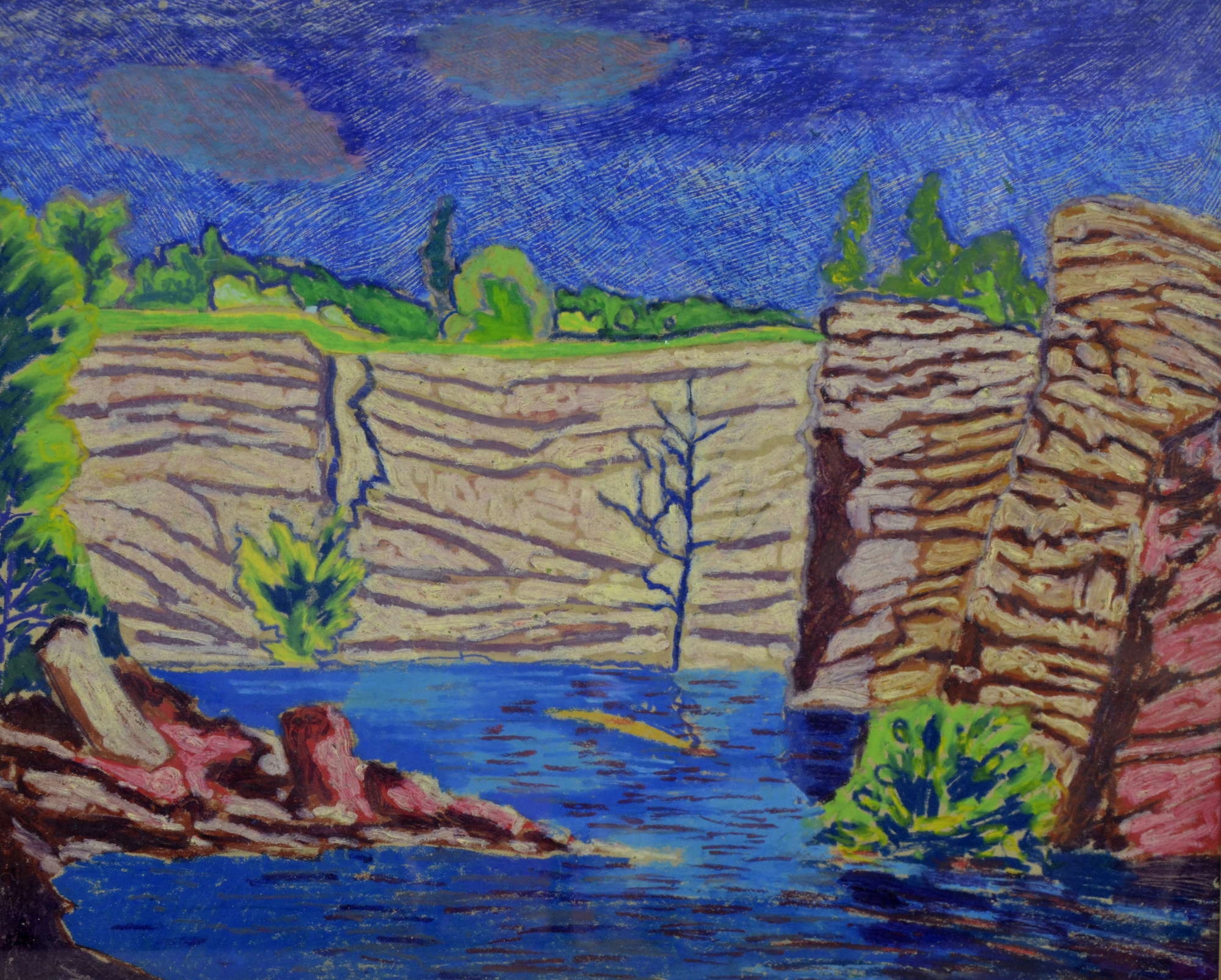 Martin Beek | Impressionistic Landscape (1998) | MutualArt