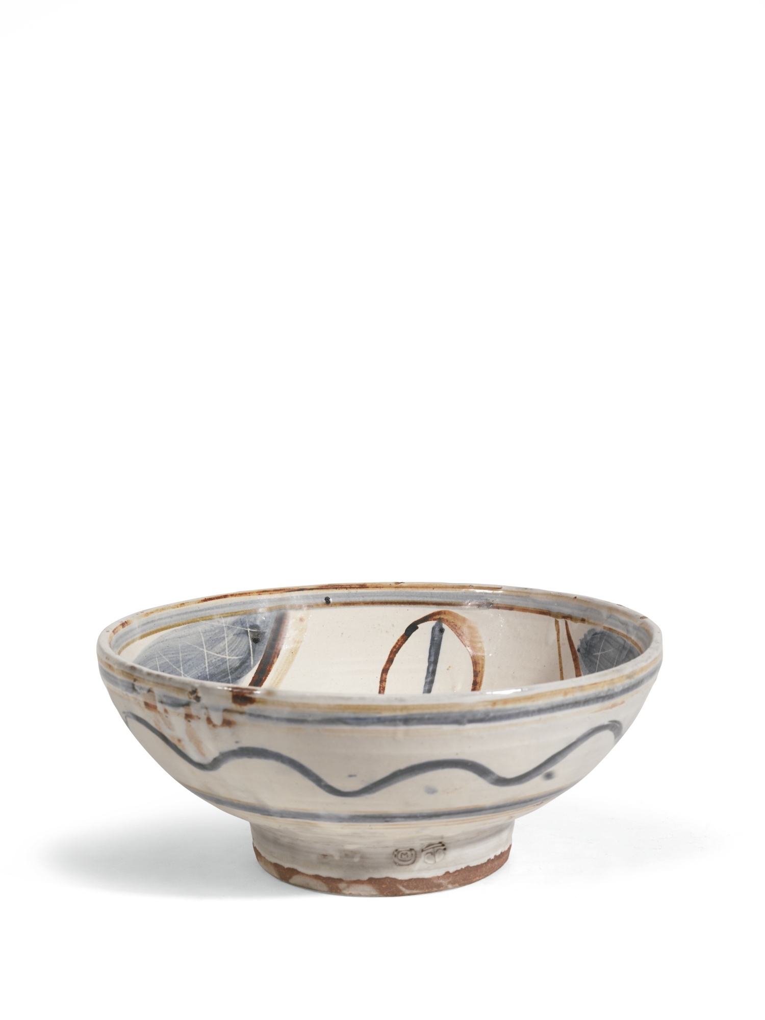 Michael Cardew | LARGE BOWL WITH BRUSHED DECORATION | MutualArt