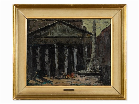 José Beulas Recasens | Pantheon In Rome (Circa 1955) | MutualArt