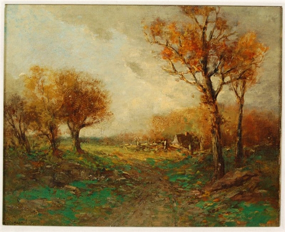 Edward Loyal Field | Untitled (Autumn Landscape) | MutualArt