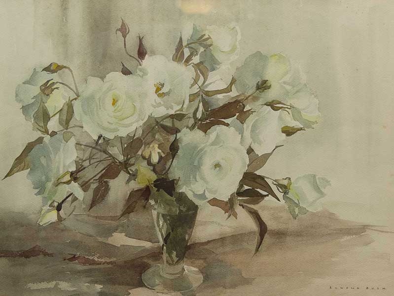 Rowena Bush | Still Life Roses | MutualArt