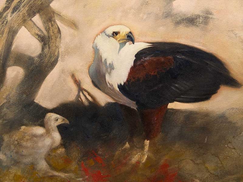 Mark Enslin | Fish Eagle (1982) | MutualArt