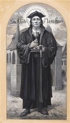 Josef Ferdinand Hetteš | Master Jan Hus | MutualArt