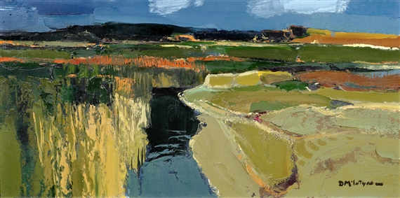 Donald McIntyre | Landscape with stream | MutualArt