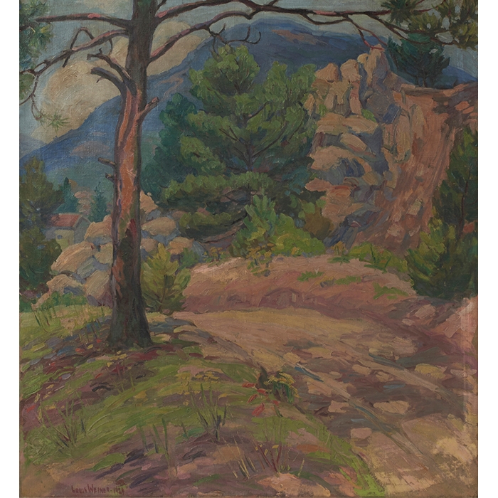 Louis Weiner | Landscape (1929) | MutualArt