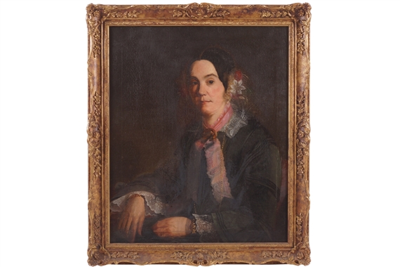 John Emery | Portrait of Eliza Humphreys (Circa 1850) | MutualArt
