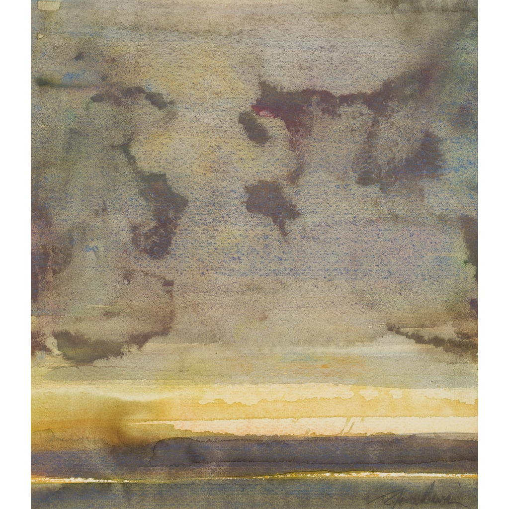 George Devlin | TRIO OF SUNSET VIEWS | MutualArt