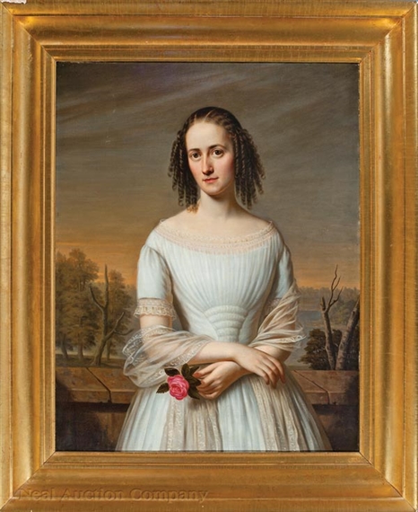 Jacques Guillaume Lucien Amans | Portrait of Marie Constance Conway ...