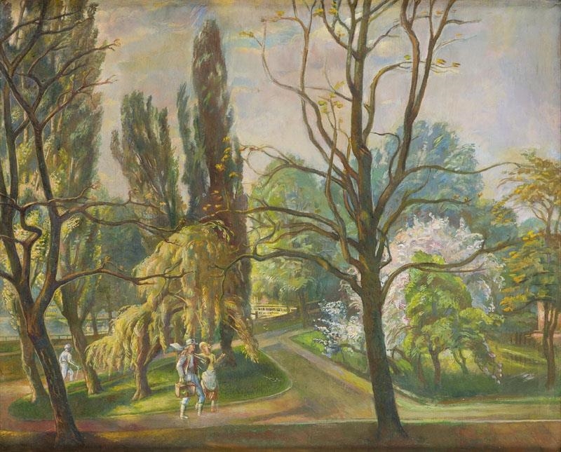 Antoni Michalak | Park in Ciechocinek (1969 - 1971) | MutualArt
