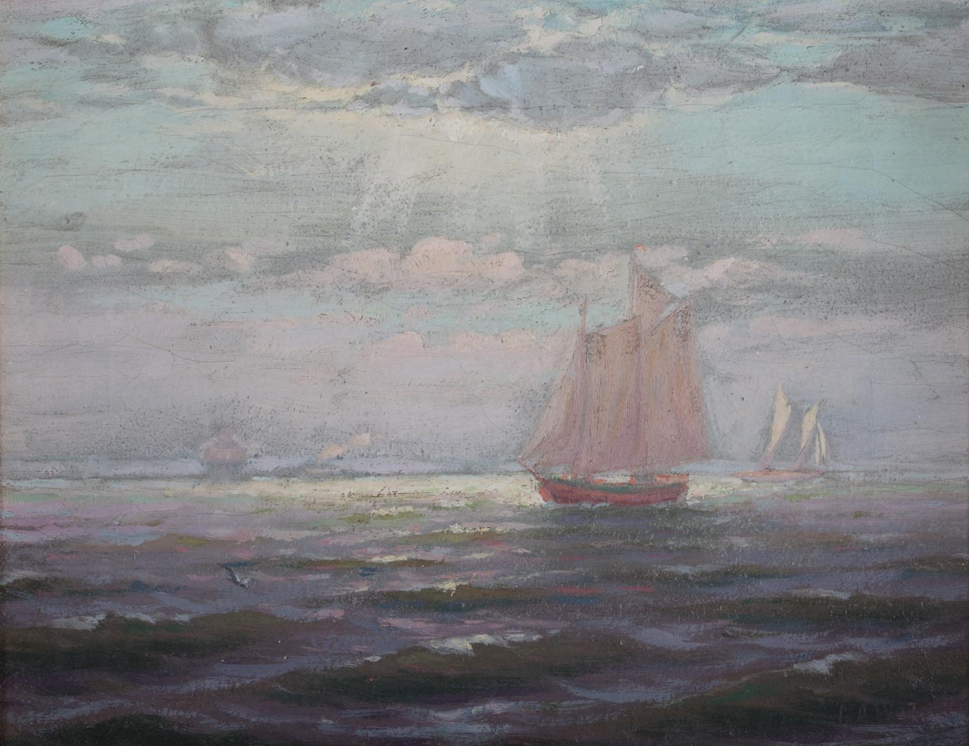 Charles A. Watson | Sailboats at Sea | MutualArt