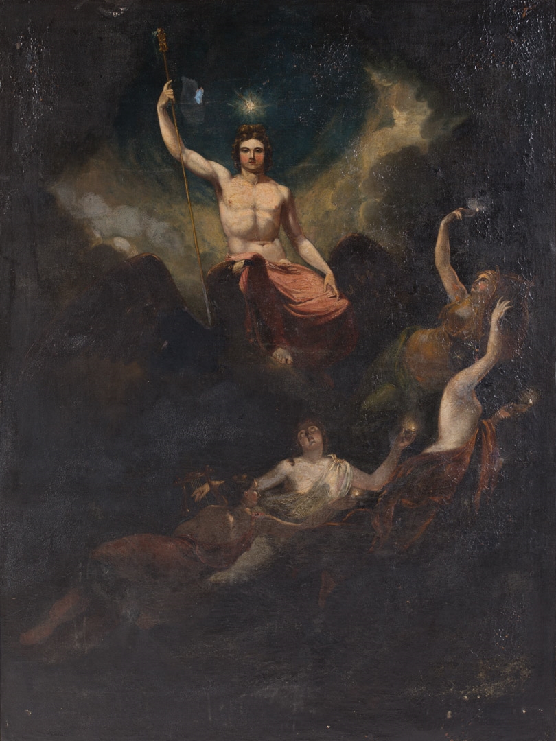 French School, 19th Century | Jupiter Enthroned (19th Century) | MutualArt