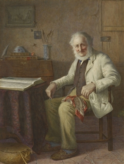 Henry M. Terry | The young lacemaker | MutualArt