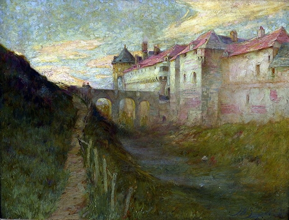 John William Schofield | Old Dieppe (1891) | MutualArt