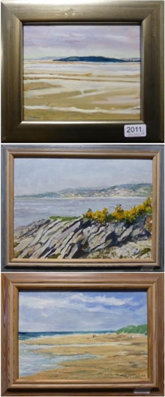 Mary Farnell | 3 works, Gorse on Cliffs at Silverdale; Northumberland ...