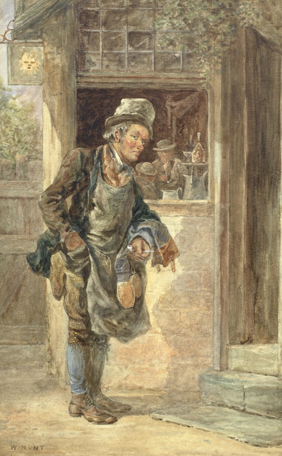 William Henry Hunt | The lesson (1839) | MutualArt