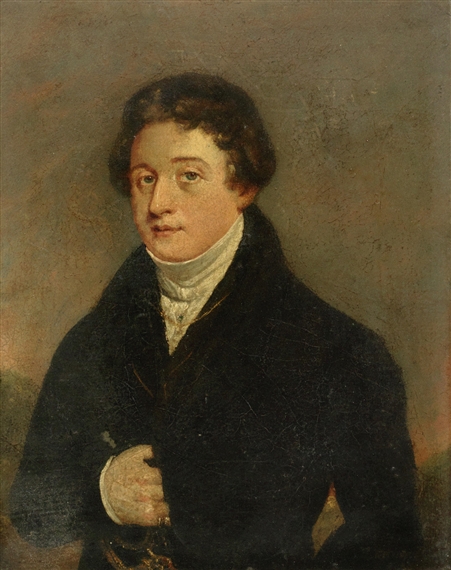 Richard Rothwell | Portrait of Thomas Moore | MutualArt