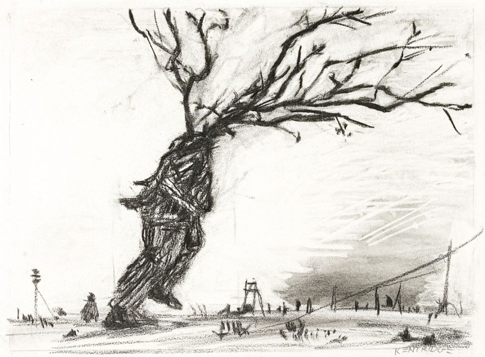 William Kentridge | Untitled (Tree Man from 'Procession') | MutualArt