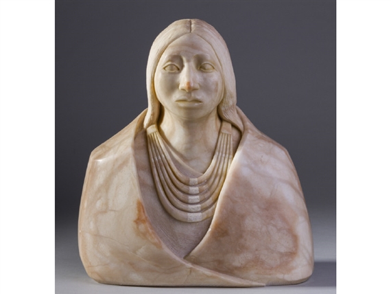 Cliff Fragua | Alabaster Sculpture (1981) | MutualArt