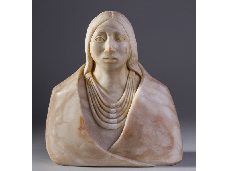 Cliff Fragua | Alabaster Sculpture (1981) | MutualArt