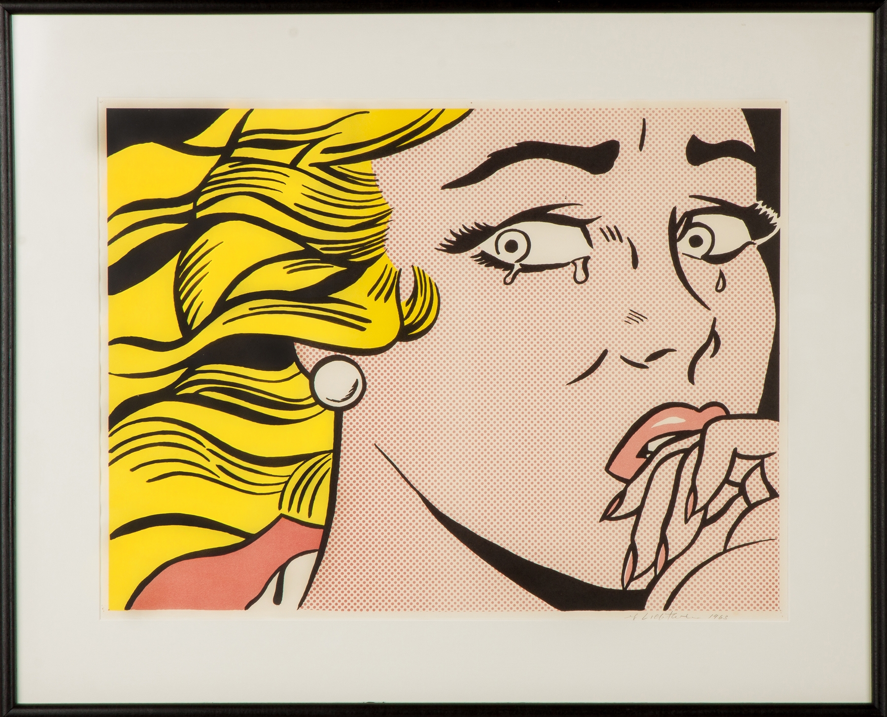 Roy Lichtenstein | Crying Girl (1963) | MutualArt