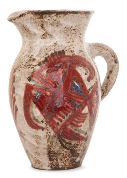 Jean Derval | Clay grog ovoid jug | MutualArt