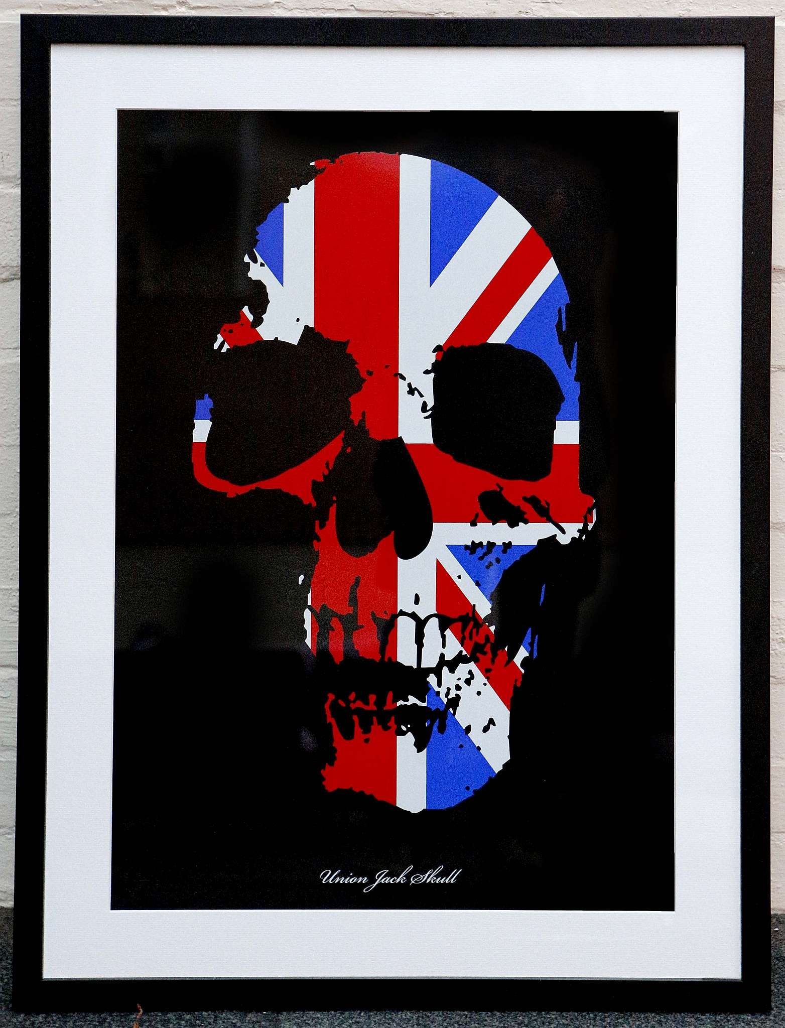 Ben Allen | Union Jack Skull | MutualArt