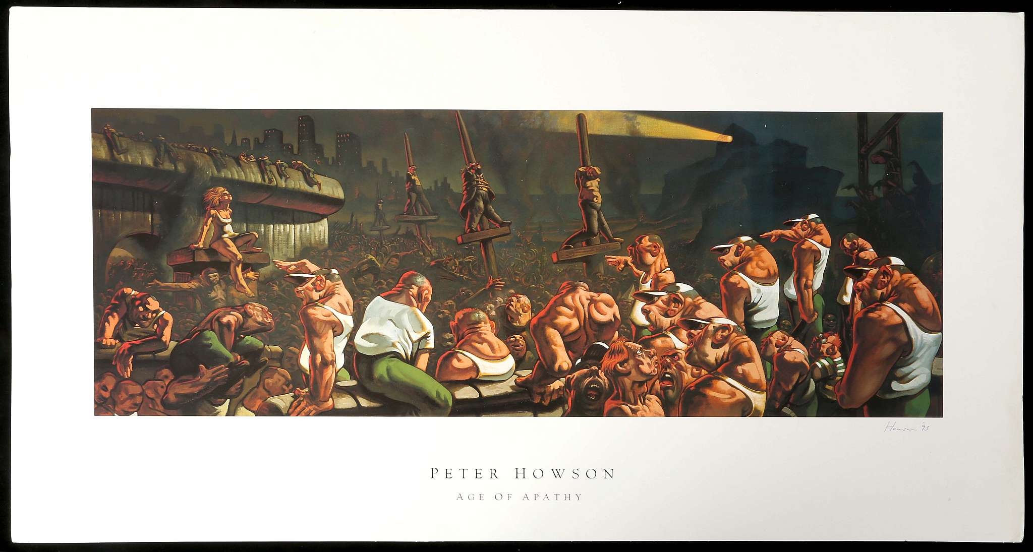 Peter Howson Obe | Age of Apathy (1995) | MutualArt