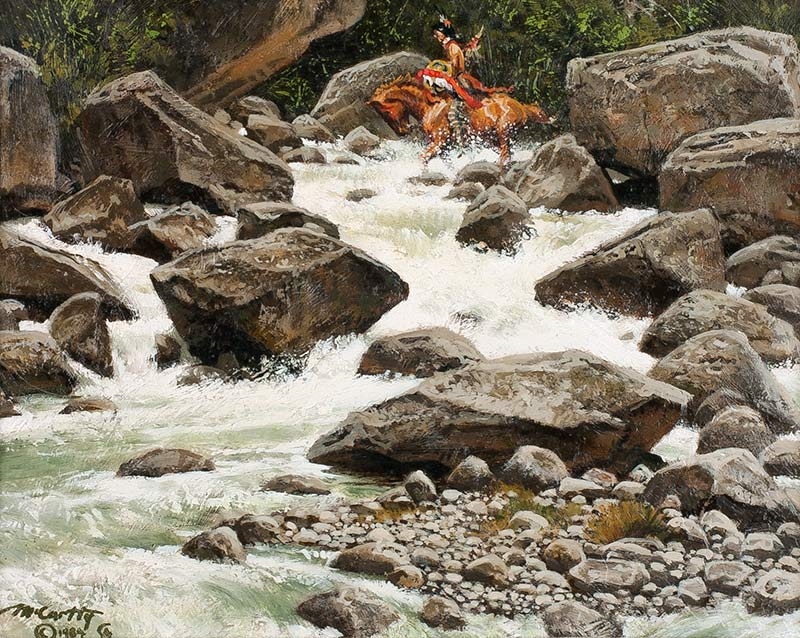 Frank McCarthy | The Greeting (1989) | MutualArt