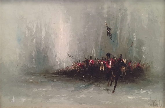 David Cartwright | Cavalry Battle | MutualArt