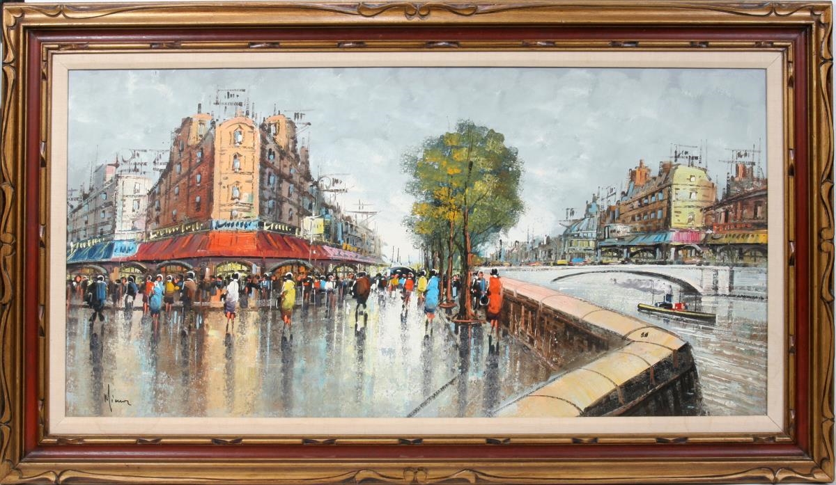 Minoru Hirata | FRENCH STREET SCENE (Circa 1960) | MutualArt