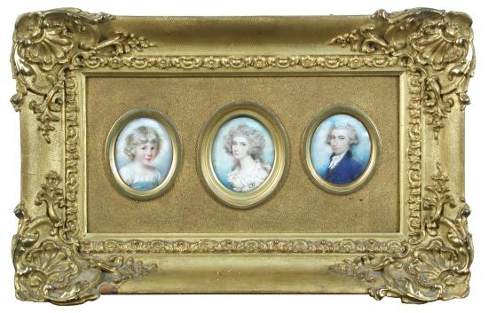 Andrew Plimer | Portrait miniatures of Dr Thomas Monro (Circa 1795 ...