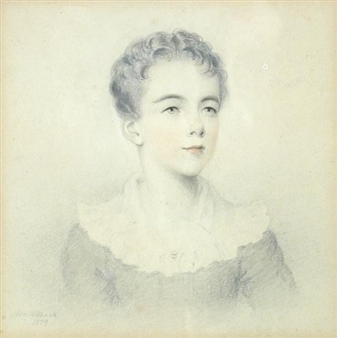 Adam Buck | Portrait of a small boy (1829) | MutualArt