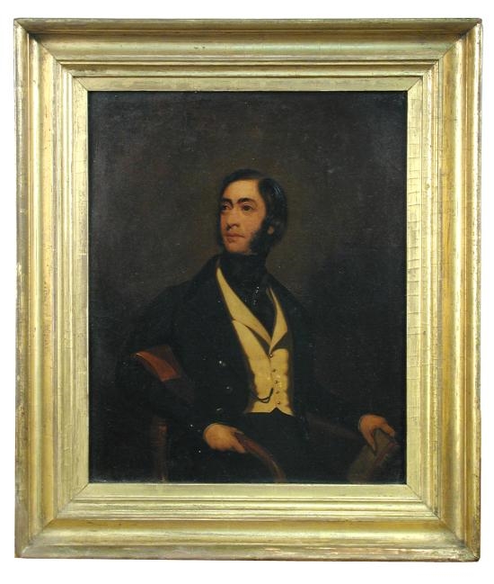 British School, 19th Century | Portrait of Captain Fitzroy, a Naval ...