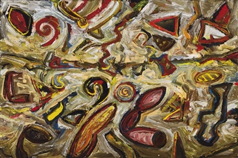 Peter Booth | PAINTING (THE HOOK) | MutualArt